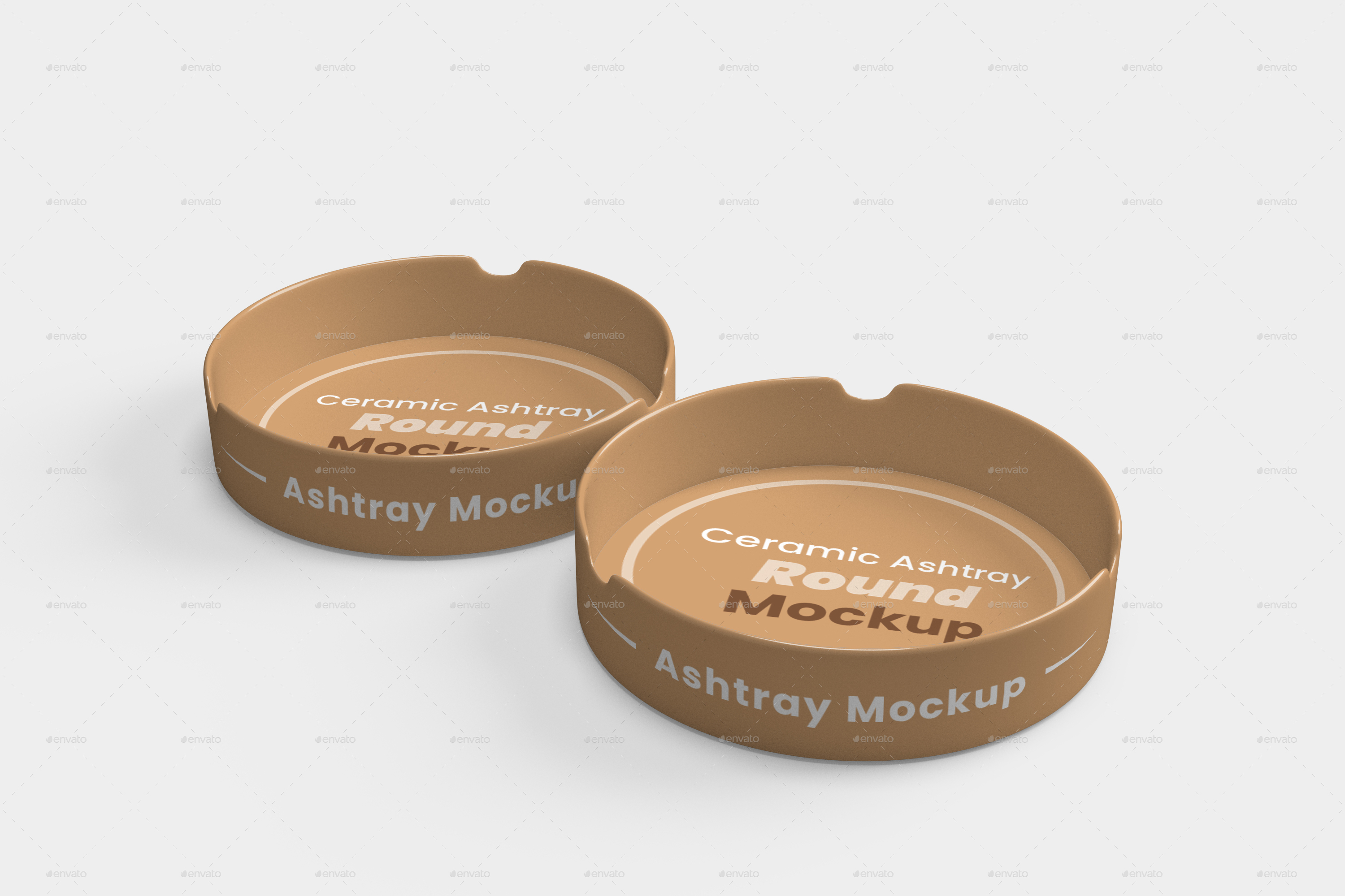 Ashtray Round Mockup, Graphics | GraphicRiver
